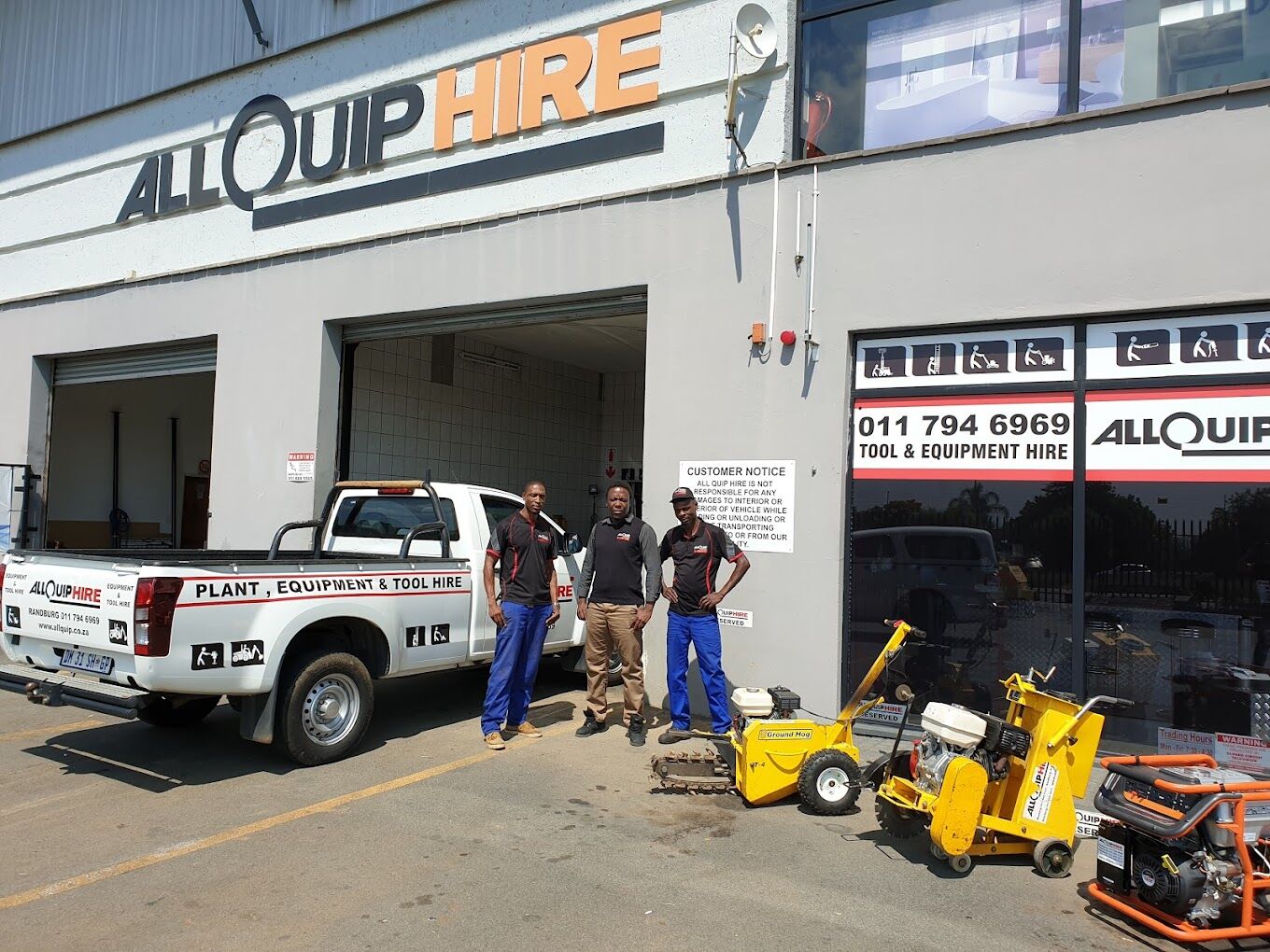 Branches - All Quip Hire